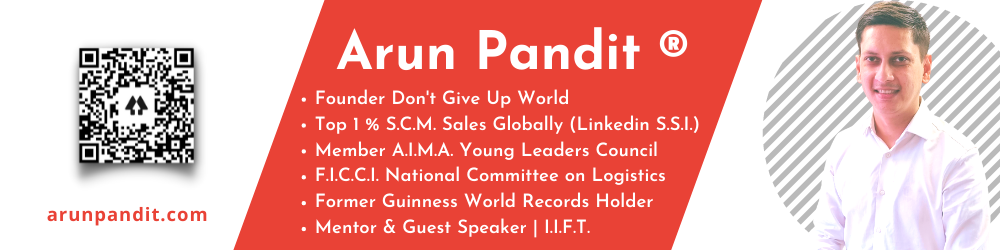 The 28 Credentials of an Entrepreneur - Arun Pandit : The Official Website